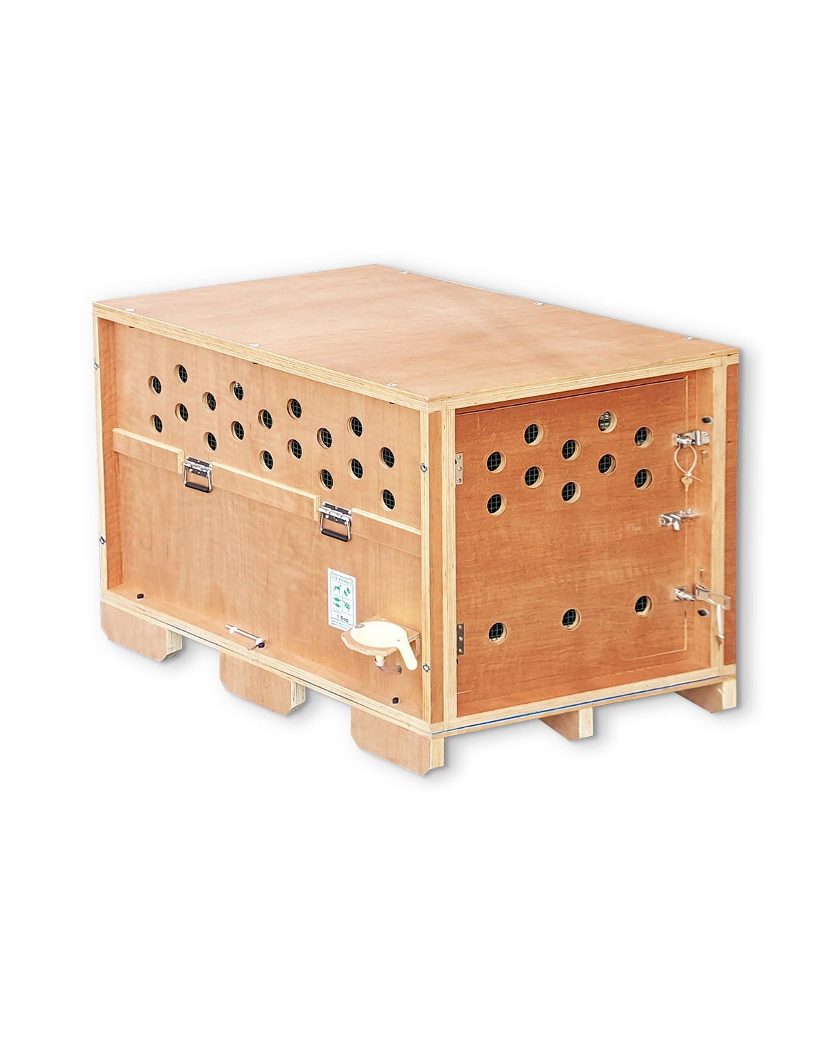 Heavy Duty Wooden Transport Box Iata 7 - Pets Online